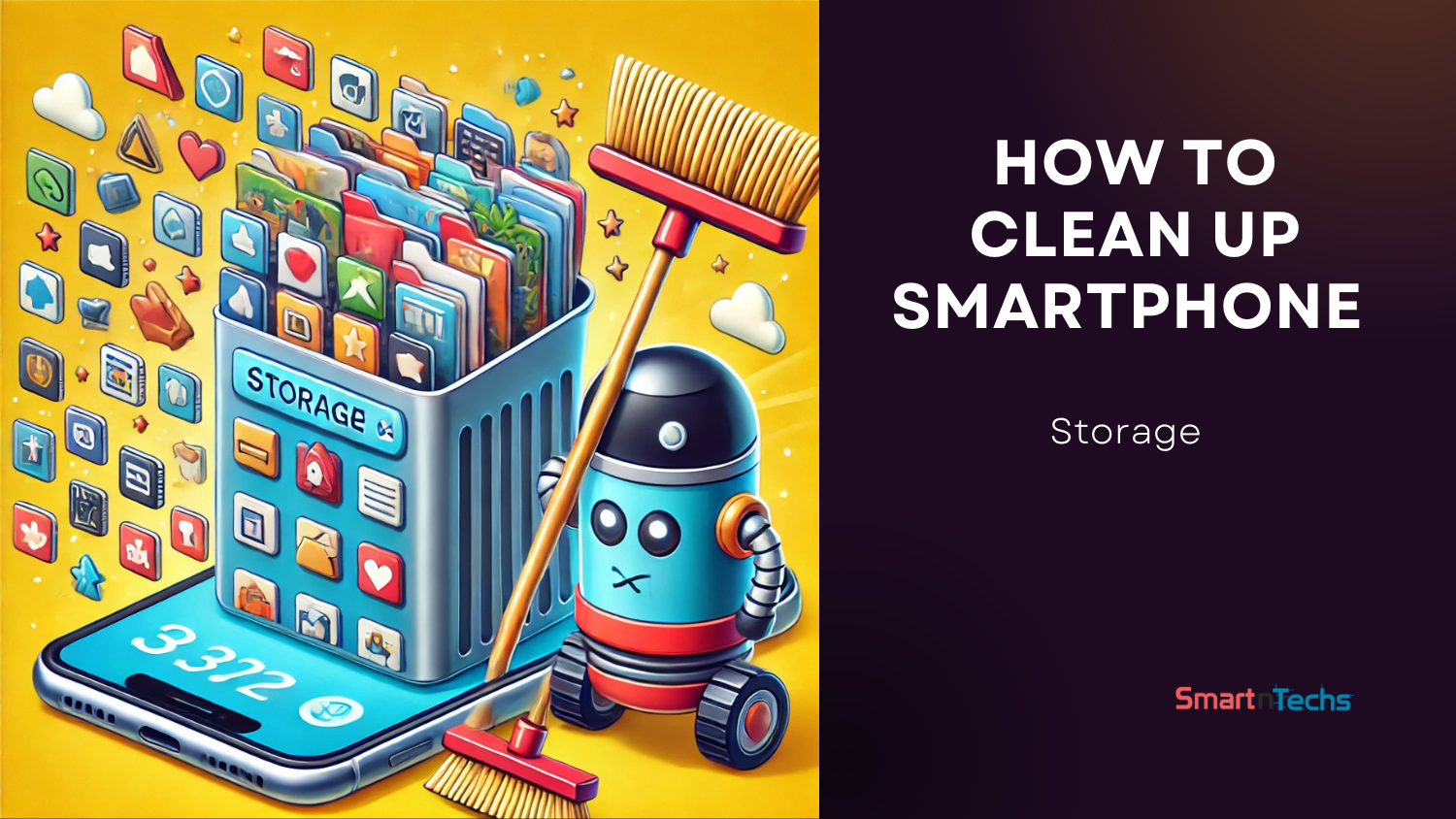 How to Clean Up and Declutter Your Smartphone Storage - SmartnTechs